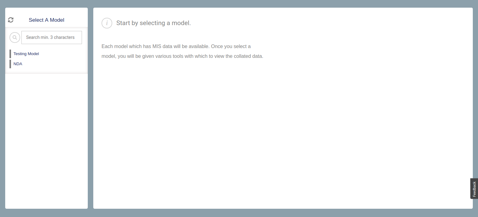 MIS Dashboard: Introduction